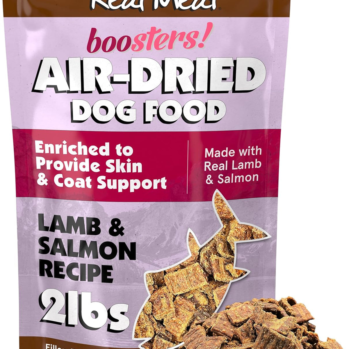 The Real Meat Company Lamb with Salmon Dehydrated Dog Food, 2lb – White ...