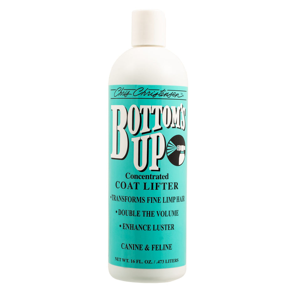 Chris Christensen Bottoms Up Coat Lifter For Dogs, 16oz – White Dog Bone