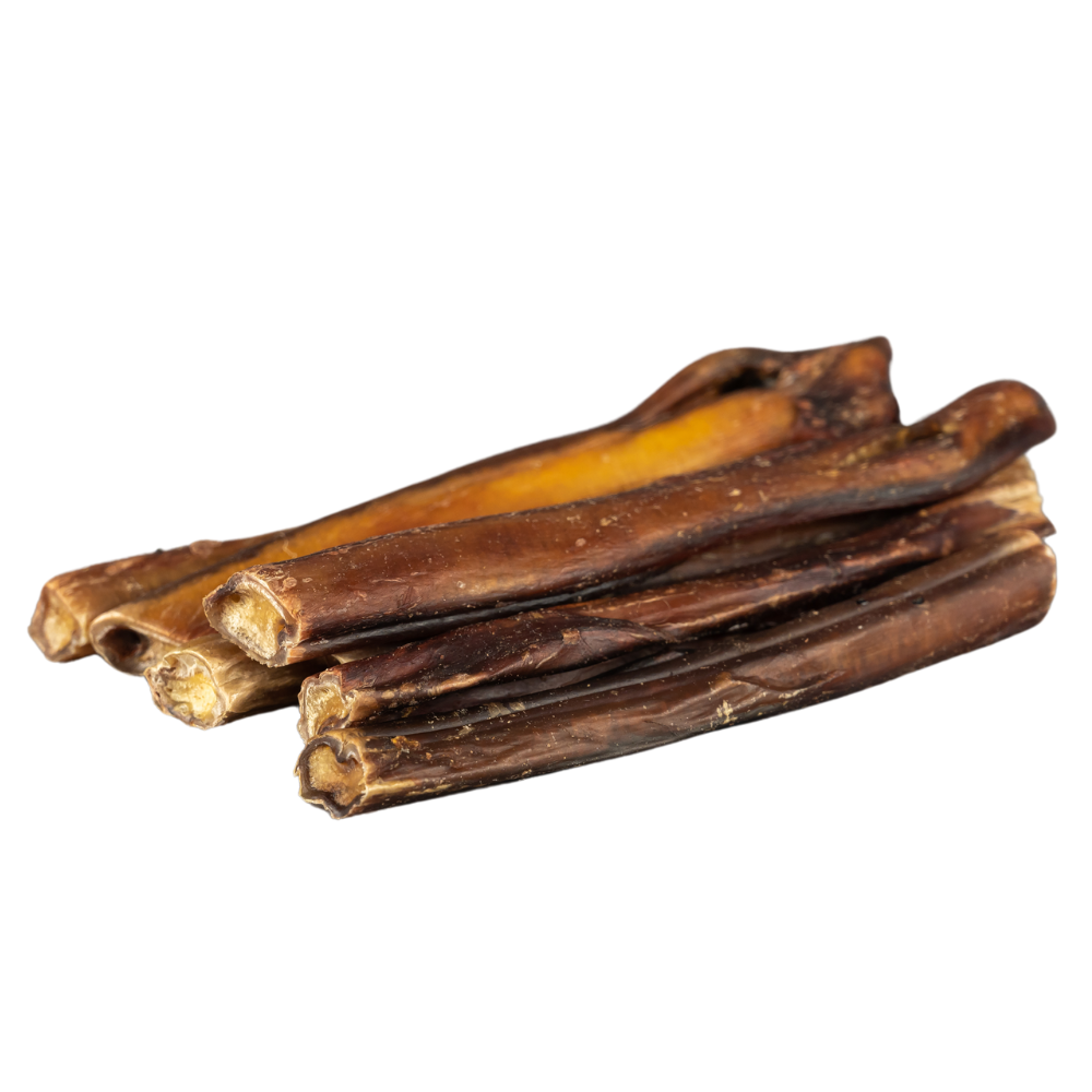Premium Odor Free Bully Stick Dog Chew, 5-6" – White Dog Bone