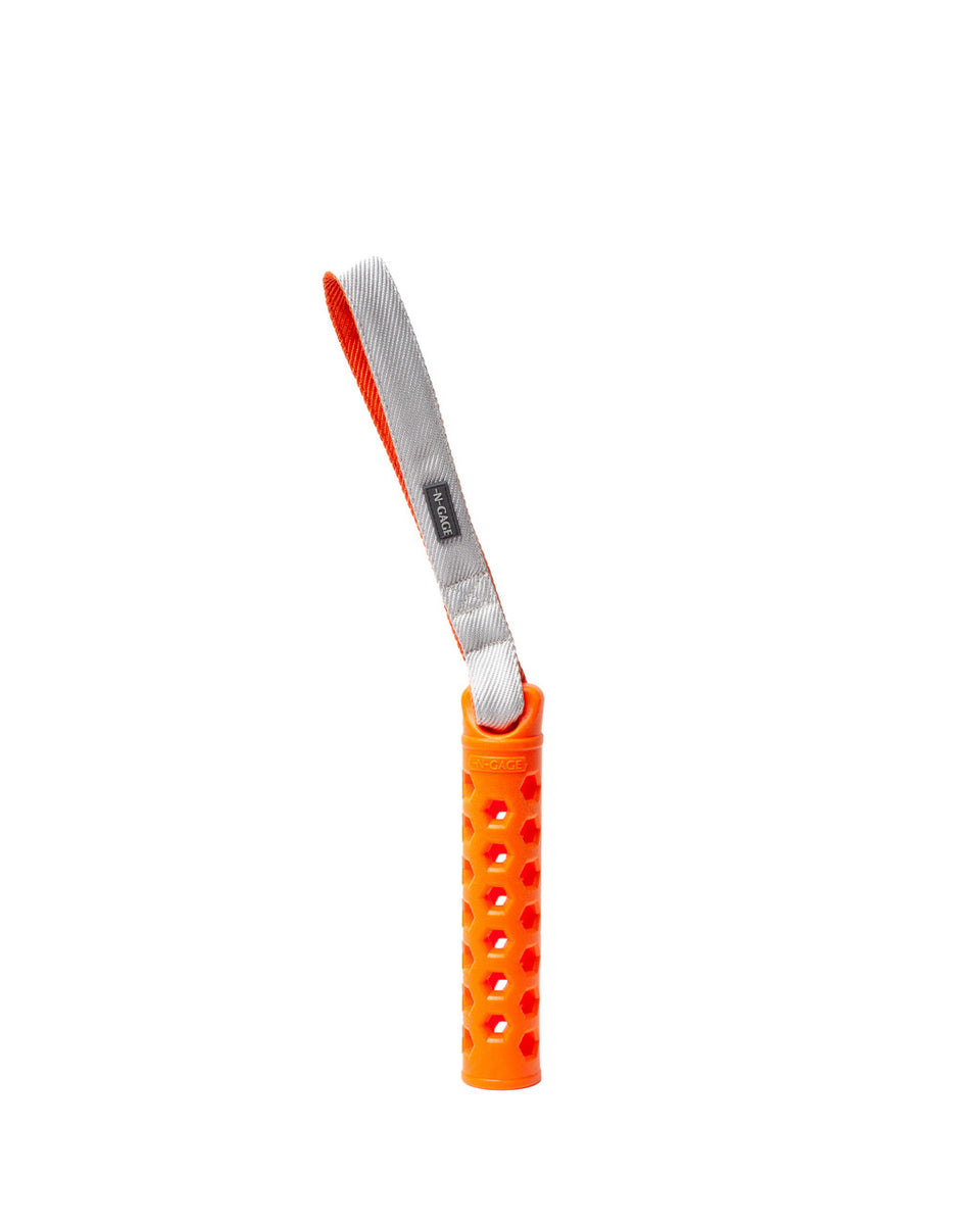 N GAGE Active Bumper Junior Interactive Rubber Dog Toy, Orange – White ...