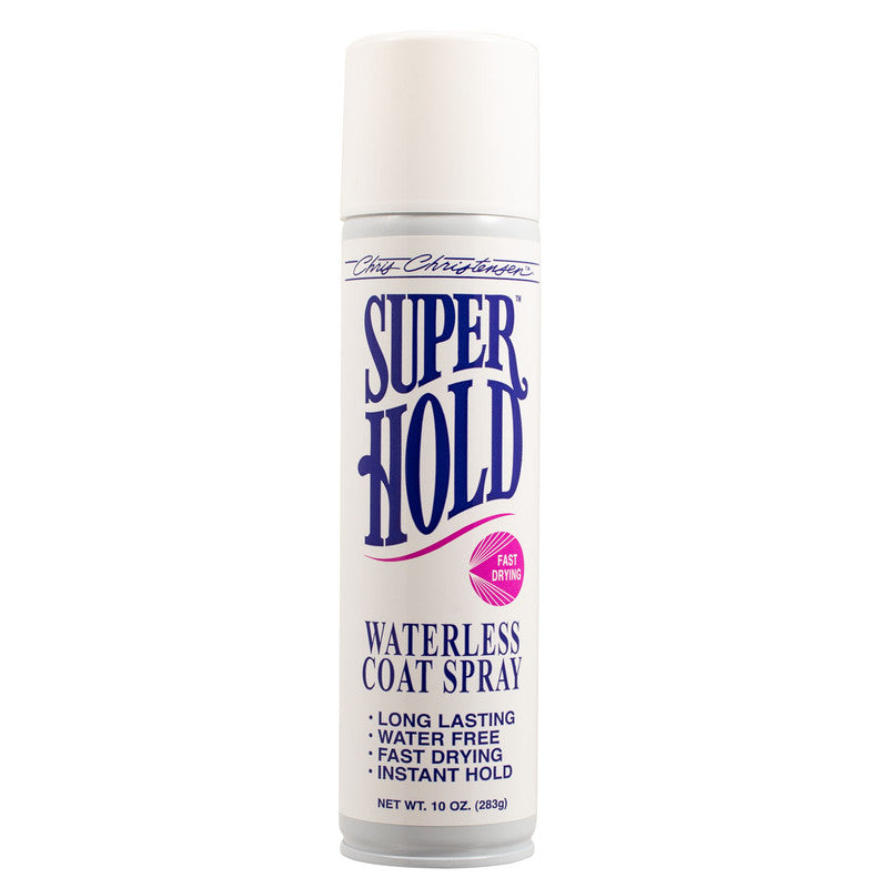 Chris Christensen Super Hold Waterless Coat Spray For Dogs, 10oz ...