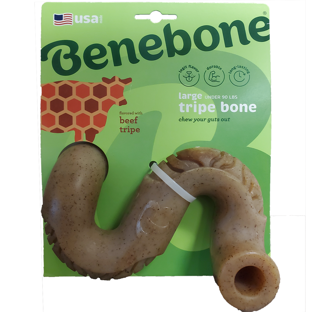 Benebone Tripe Bone Beef Tripe Flavored Nylon Chew For Dogs