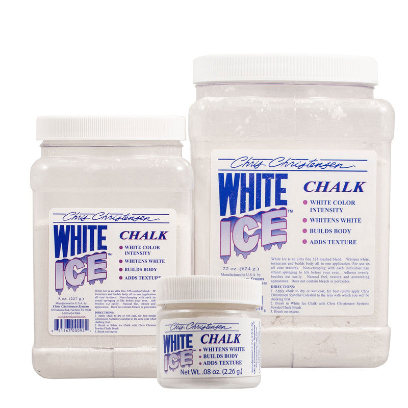 Chris Christensen White Ice Grooming Chalk For Dogs – White Dog Bone
